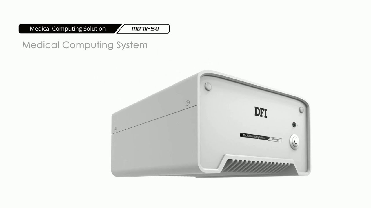DFI MD711-SU Medical Computing System - YouTube