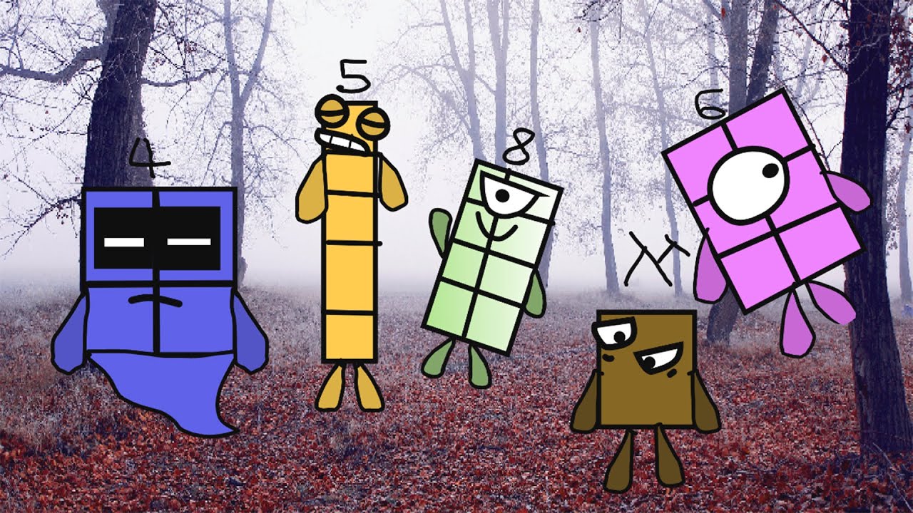 Number lore band 4 to Alef but numberblocks version - YouTube