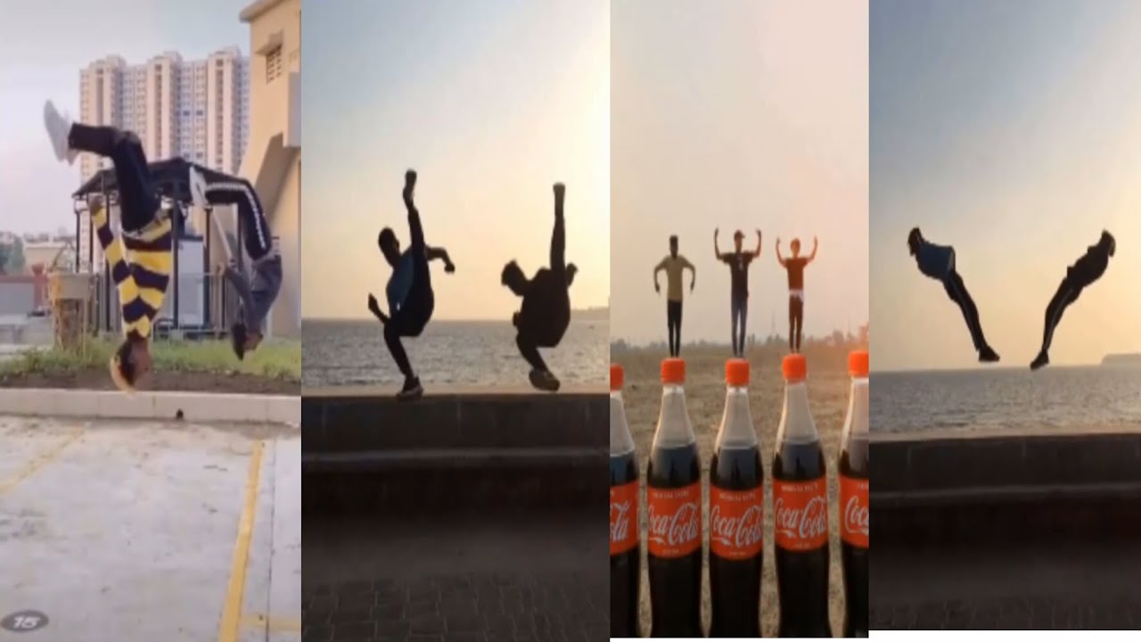 Tik Tok Amazing Flip Stunt Tik Tok Jump Video Tik Tok all Stars March ...