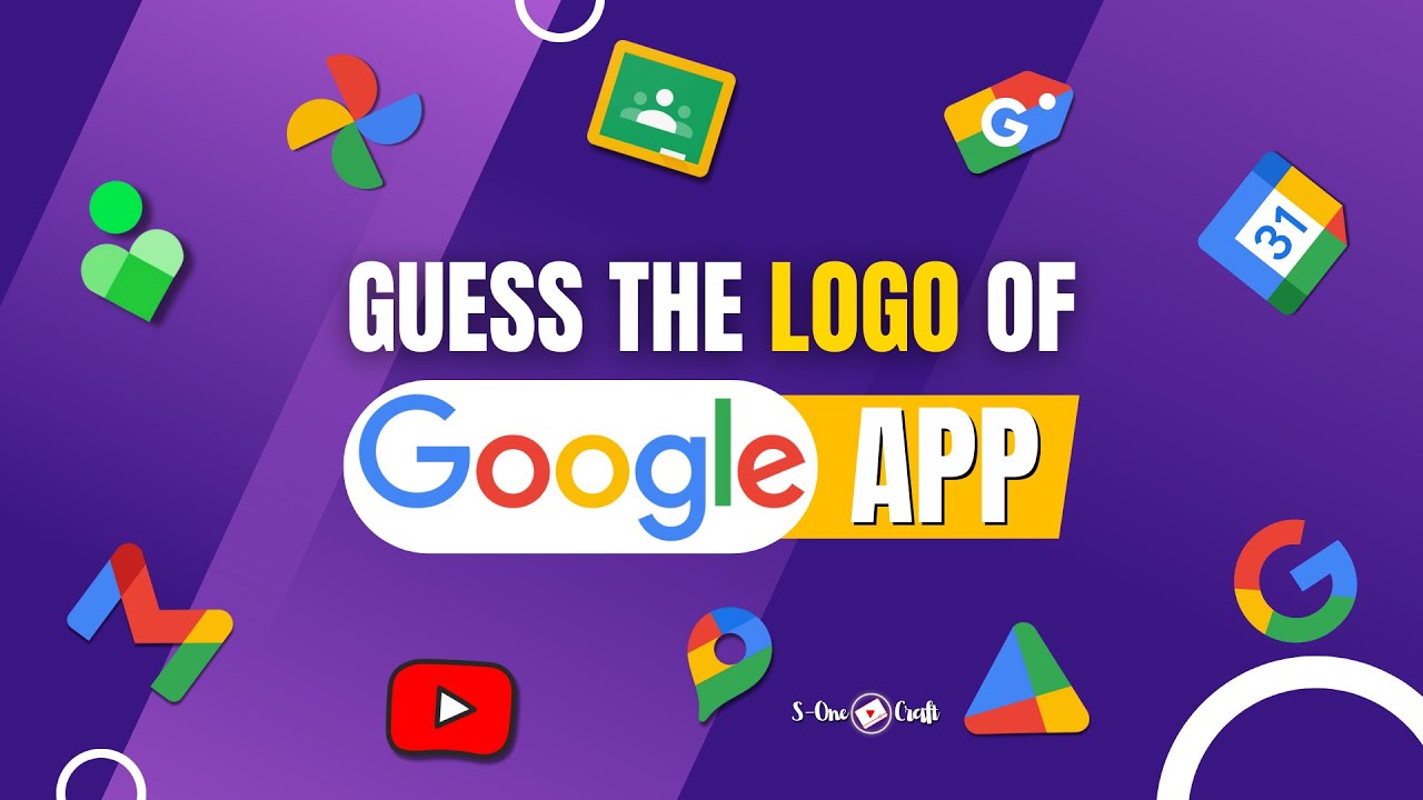 50 Google Logo Quiz Challenge: Can You Guess All? @SOneCraft - YouTube