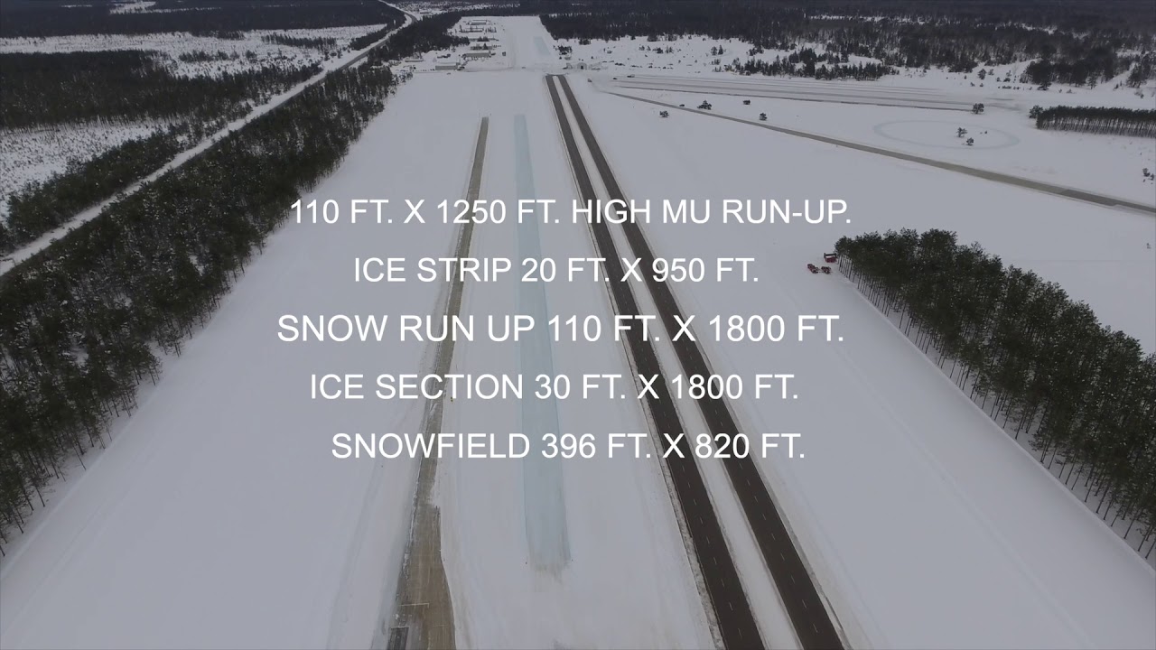 Area 5: Snow and Ice with Snowfield | Smithers Winter Test Center - YouTube