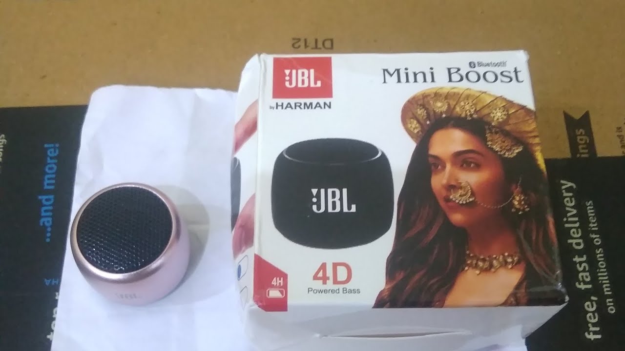 JBL mini boost 5.0 Bluetooth speaker high Bass and sound under 500 ...