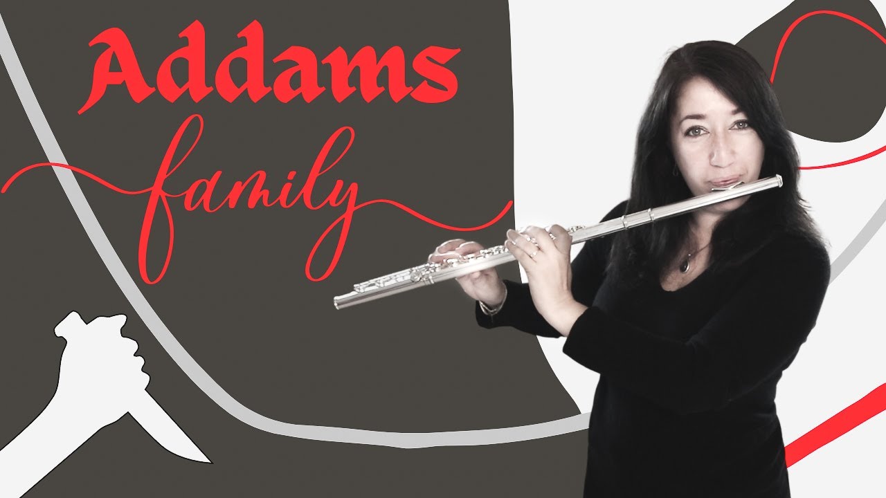 La Famille Addams [FLUTE COVER] + Free Sheet Music - YouTube