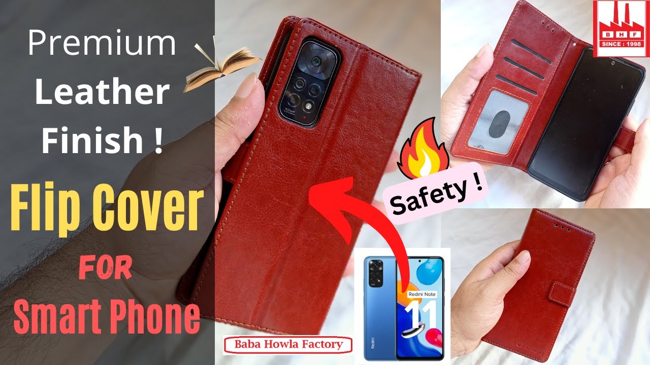 Redmi Note 11 Flip Cover Fittings | Best Flip Cover for Smartphone ...