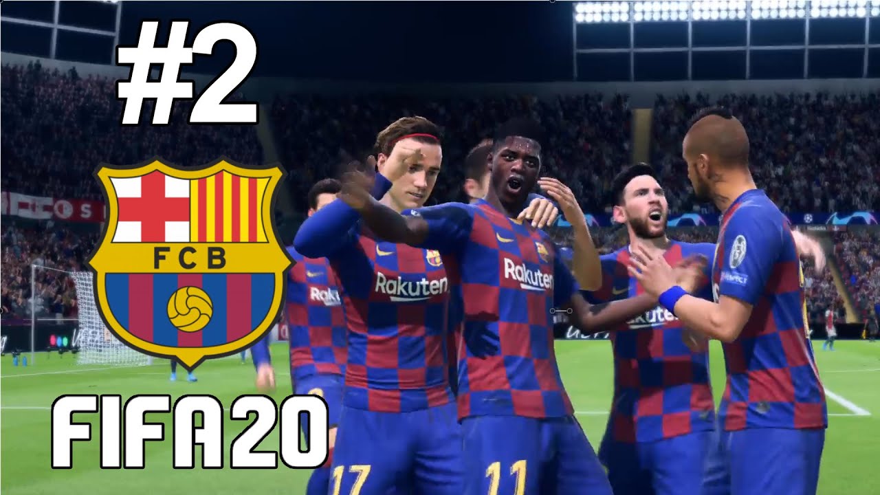FIFA 20 | FC Barcelona Champions League Part 2 | The Lethal Trio of DMG ...
