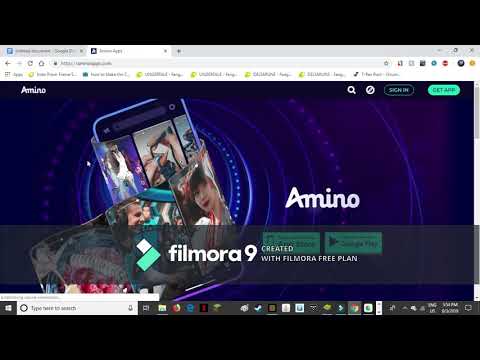 How to get amino on your computer laptop etc