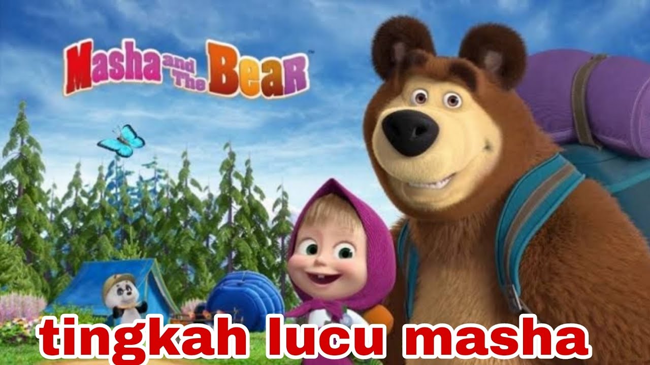 tingkah lucu masha _ masha and the bear - YouTube