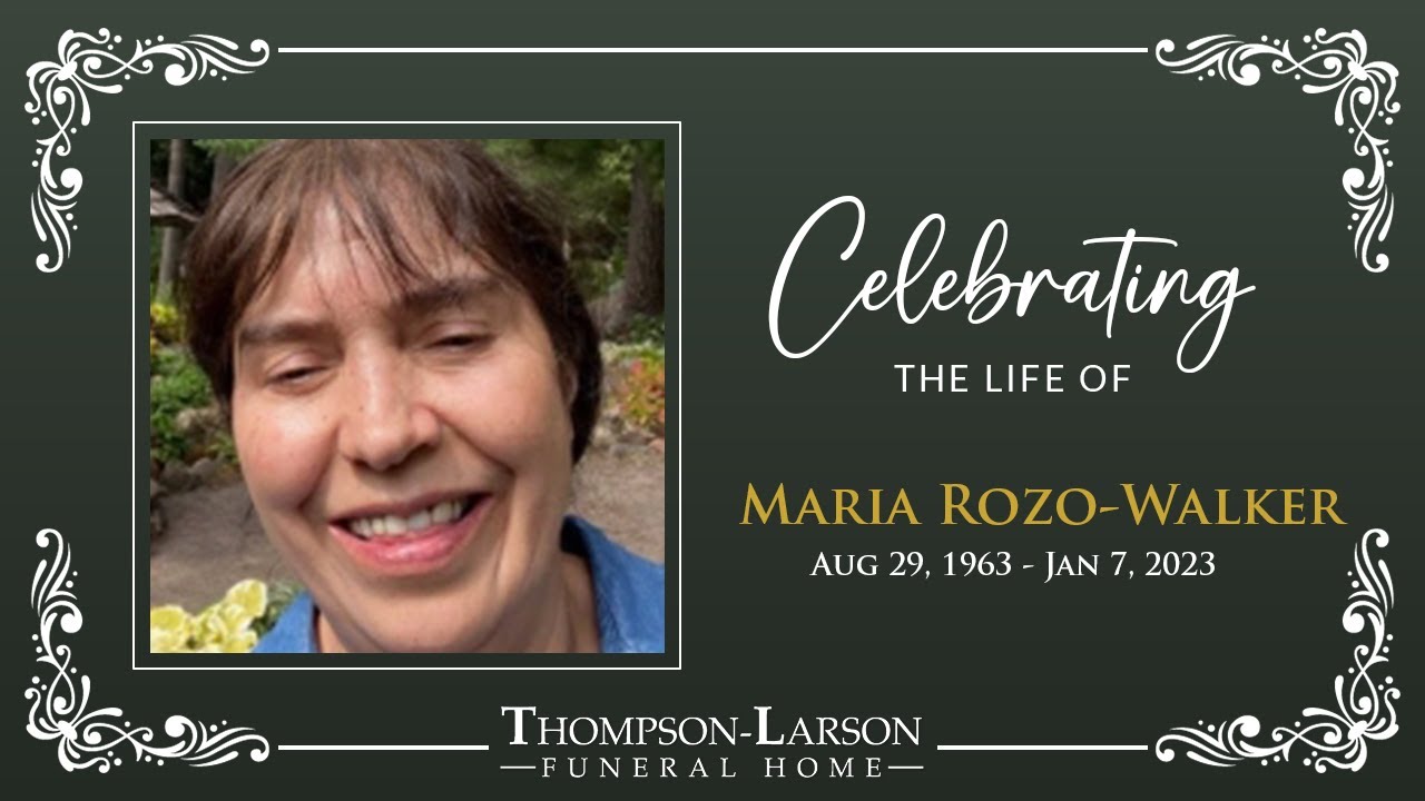 Maria Rozo-Walker Service - YouTube