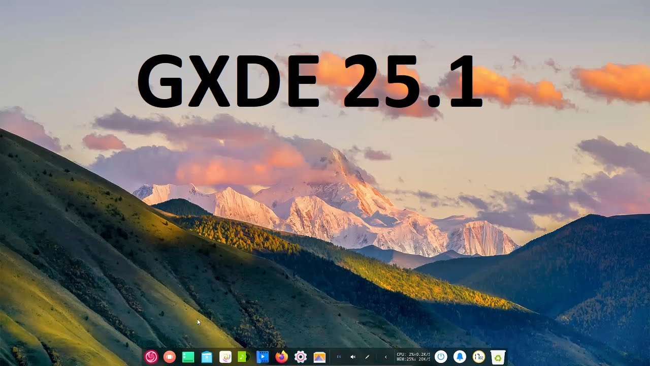GXDE 25.1 | debian + deepin - YouTube