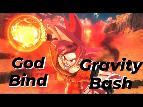 SSG Goku's New God Bind + Gravity Bash In One Skill Is Amazing ...
