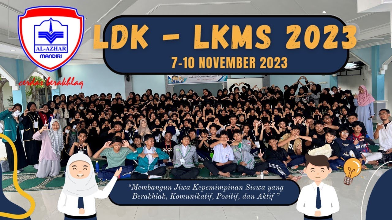 LDK-LKMS SMP Al-Azhar Mandiri Palu Tahun 2023 - YouTube