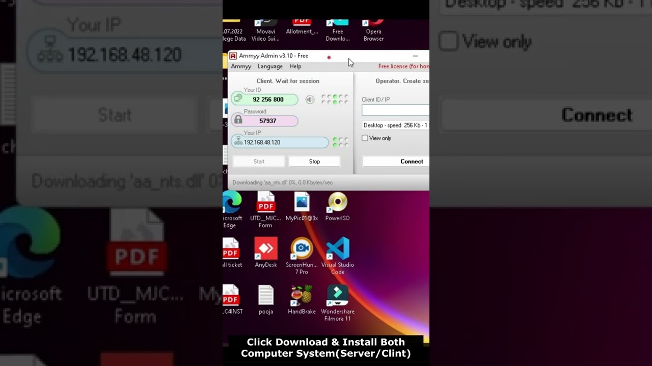 How To Use Remote Desktop Manager In (Server-Clint) Computer-CTR - YouTube
