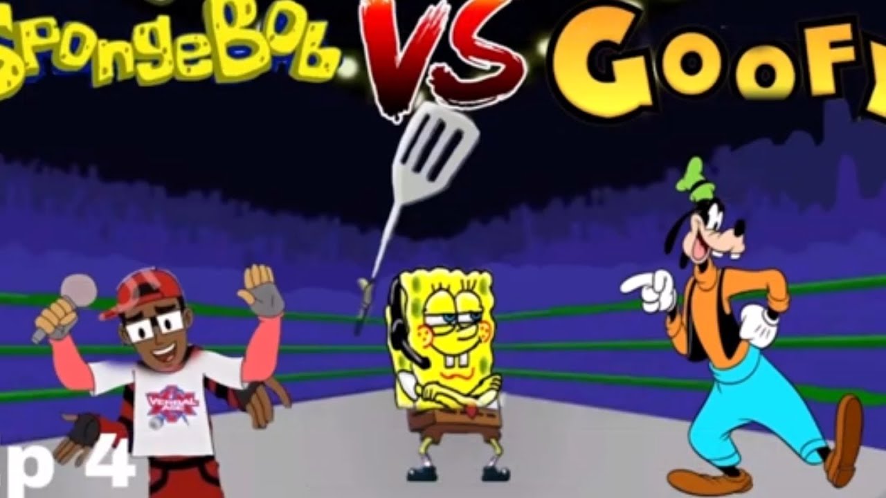 SpongeBob v Goofy - YouTube
