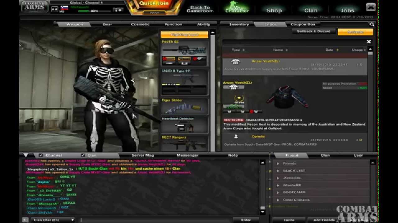 Anzac Vest (NZL) PERMANENT // Myst Gear // Combat Arms EU // -MichiqanN ...