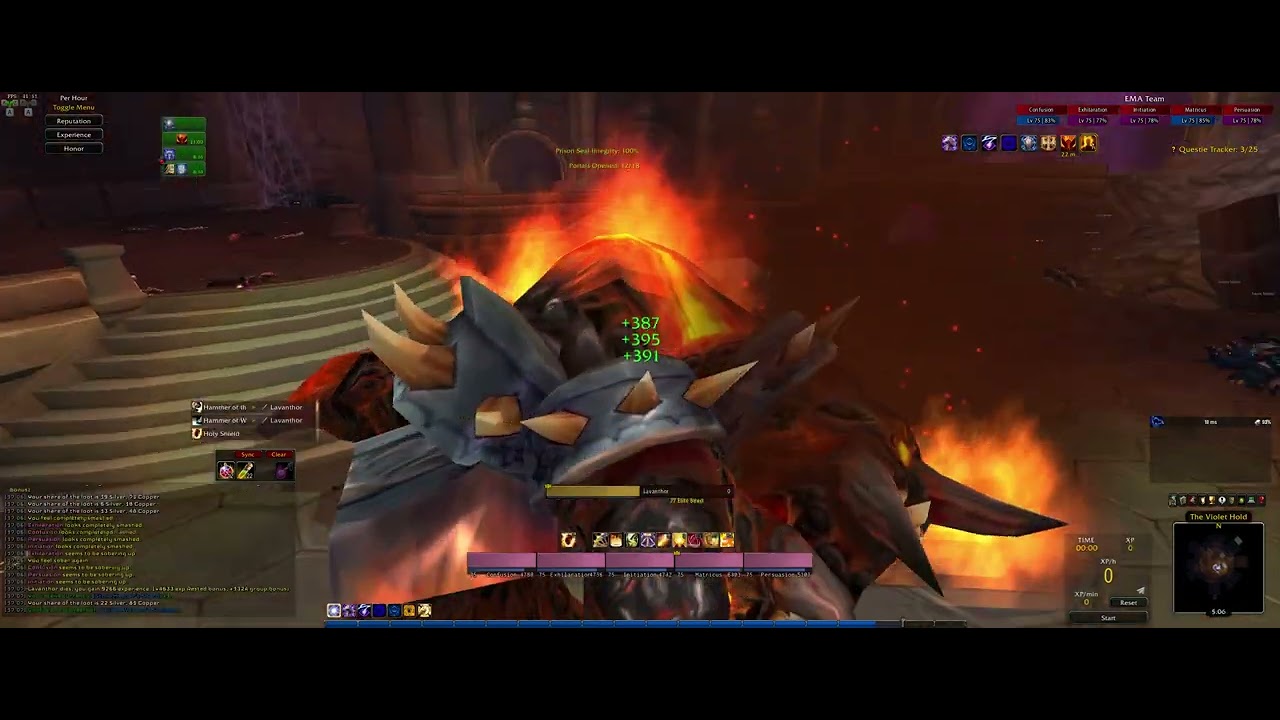 The Violet Hold - WoW Multiboxing WotLK Classic - Leveling 5x Paladin ...