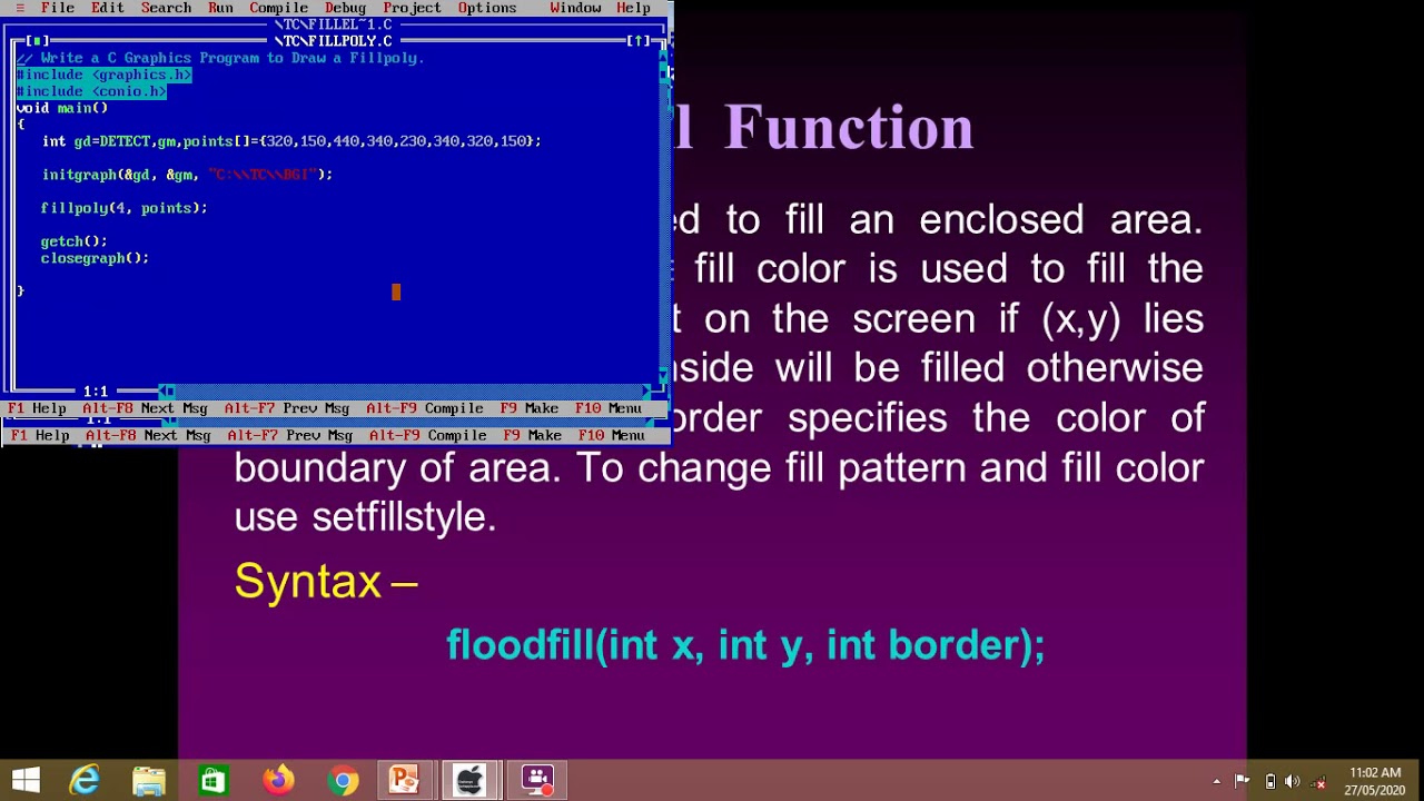 2BCA Advance C Programming Graphics Function With Example III YouTube 2BCA Advance C Programming Graphics Function With Example III YouTube