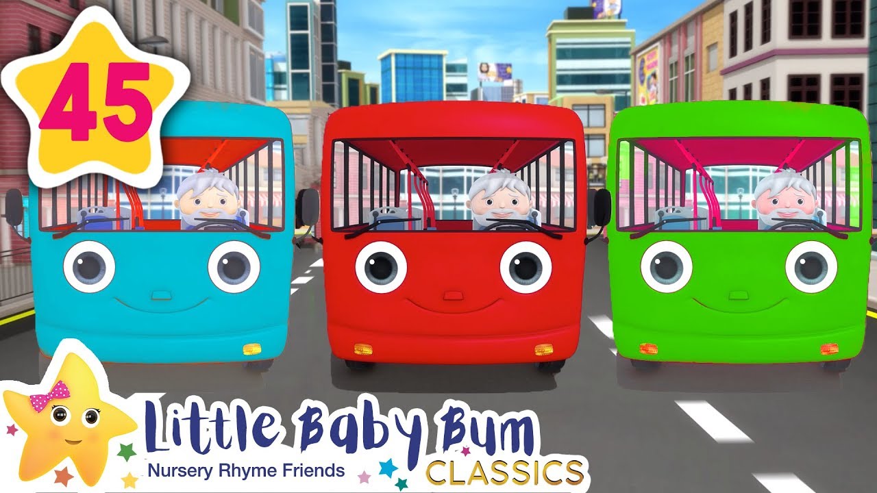 Color Bus | +More Kids Songs | Nursery Rhymes | Little Baby Bum - YouTube