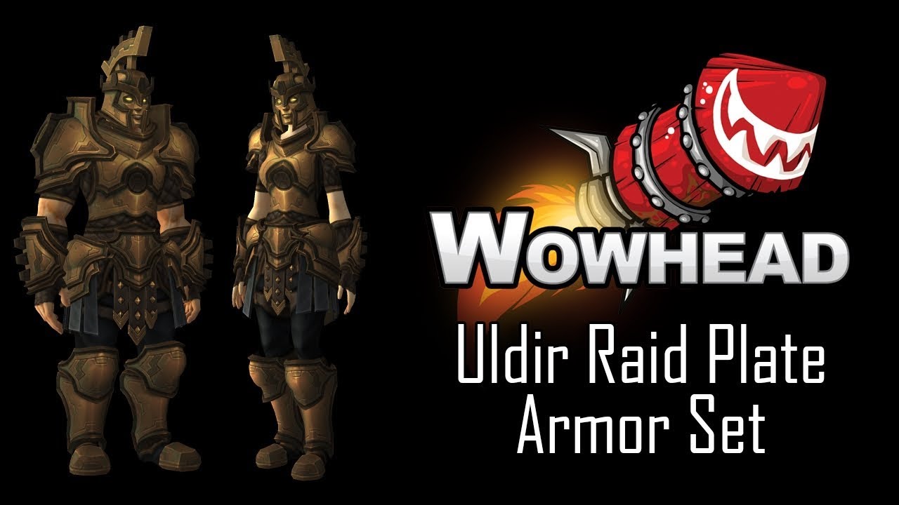 Uldir Raid Plate Armor Set - YouTube