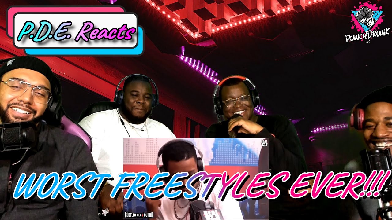 PunchDrunk Reacts: Worst Freestyles Ever (Try Not To Laugh) - YouTube