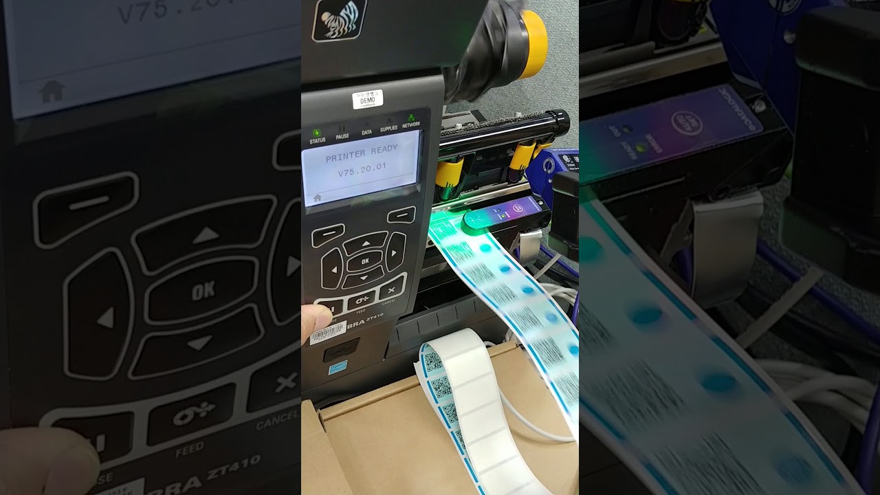 BARCODE VERIFIER ZEBRA-DATALOGIC(2) - YouTube