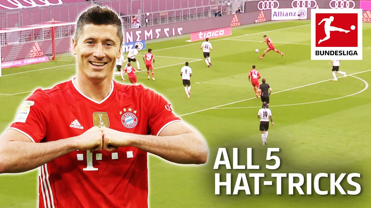 Robert Lewandowski - 39 Goals and Now 5 Hat-tricks 2020/21 so far - YouTube