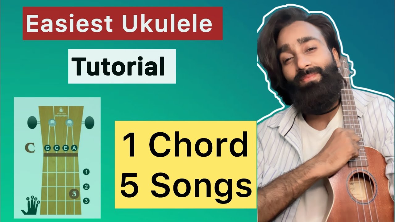 5 popular song on 1 ukulele chord - Ukulele tutorial - Mashup #ukulele ...