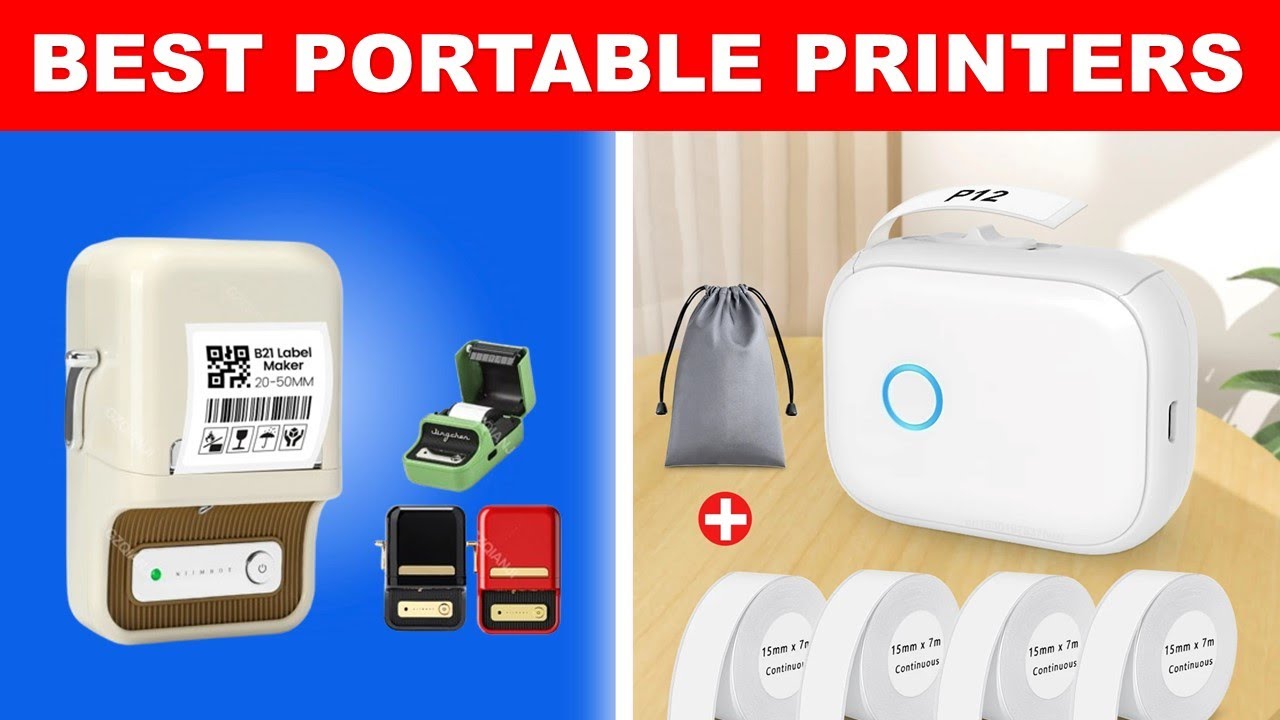 Top 5 Best Portable Printers in 2025 on AliExpress - YouTube