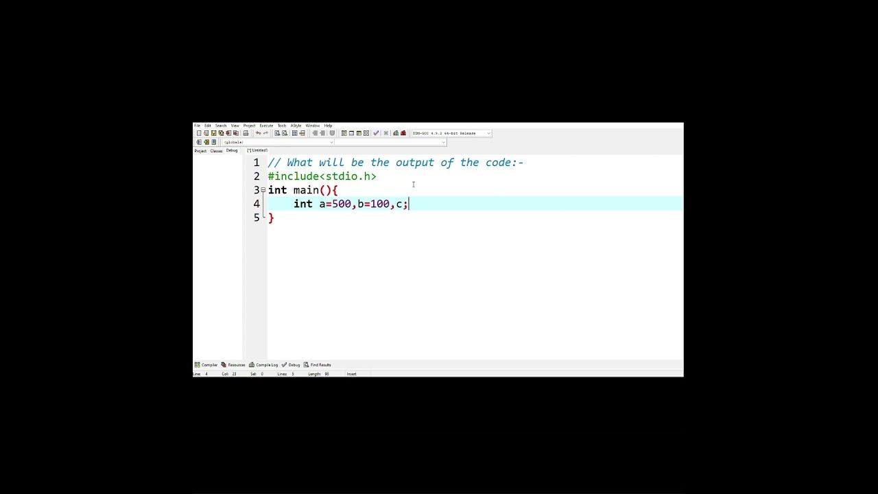 Comment the Output of the Code | C programming | C code # shorts - YouTube