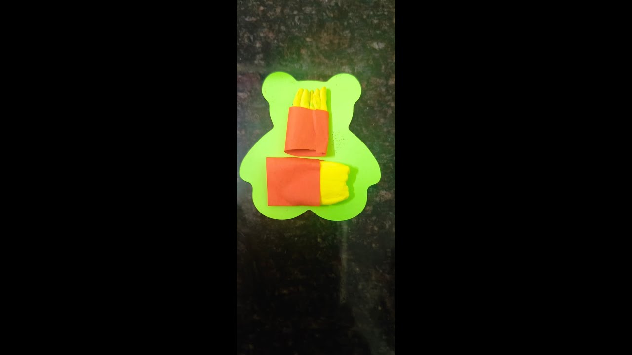 How to Make Clay French Fries | Easy Craft Tutorial | DIY Tutorial ...