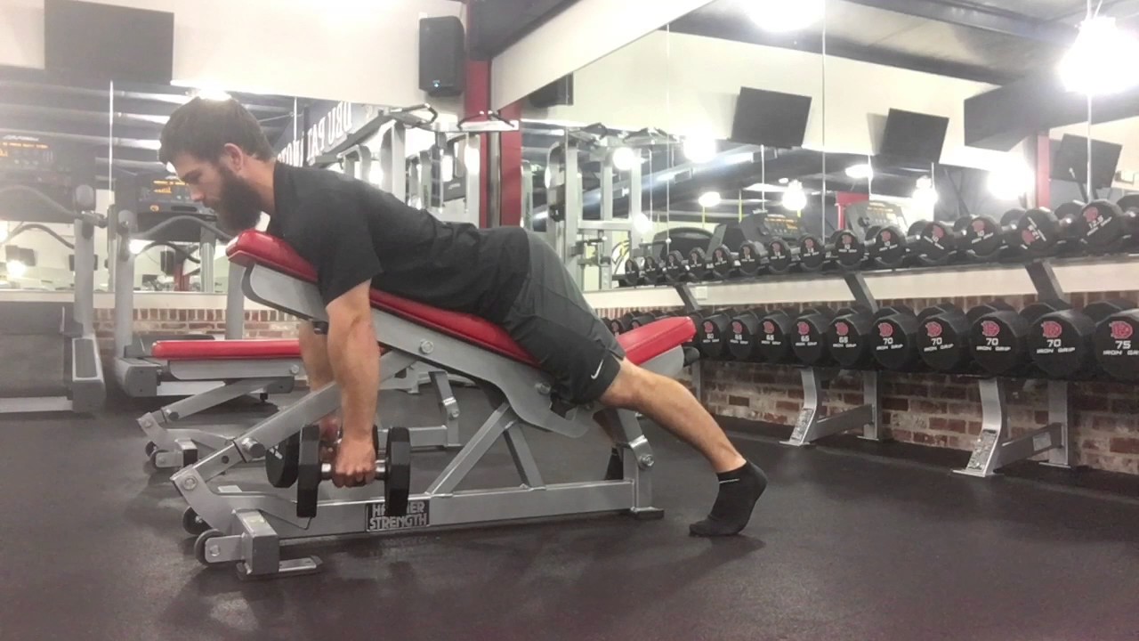 Chest Supported Row (Batwing Row) - YouTube