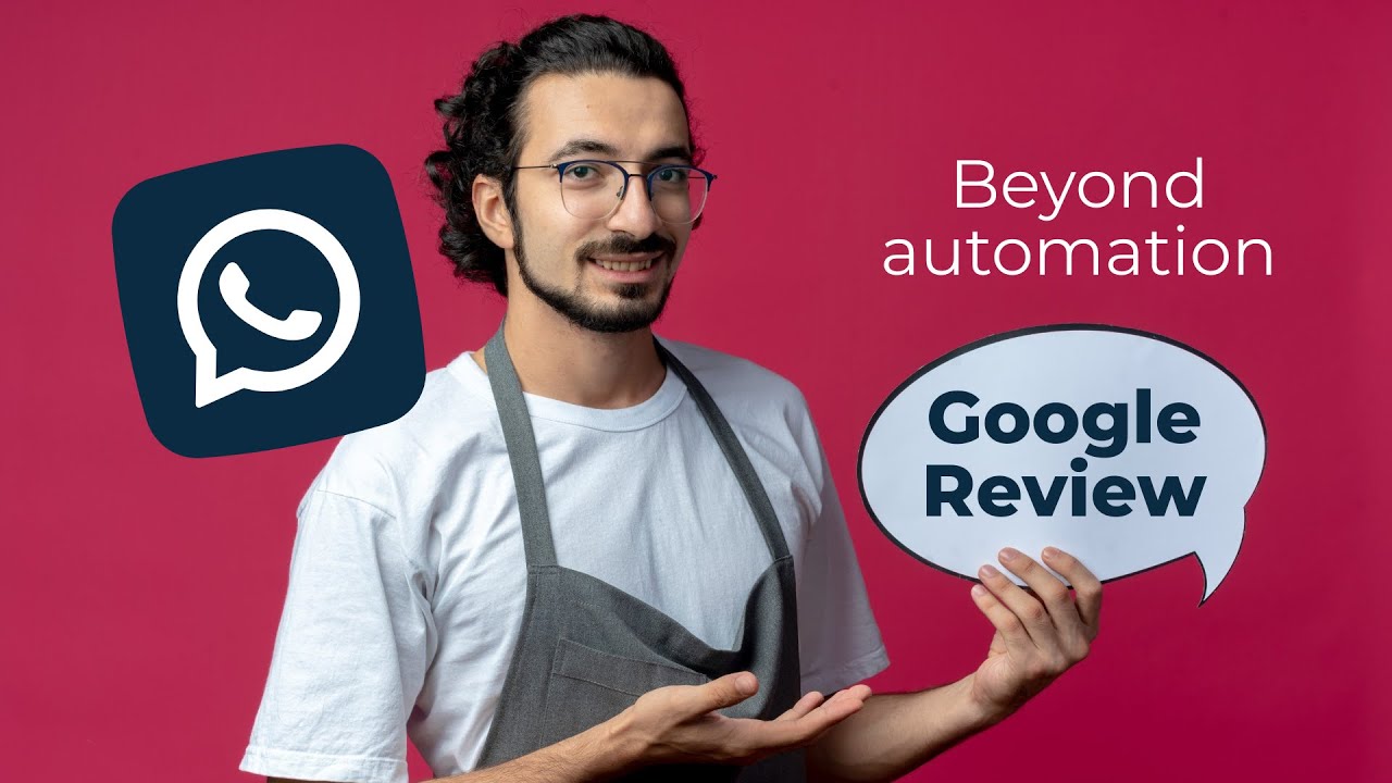 automate google reviews whatsapp - YouTube