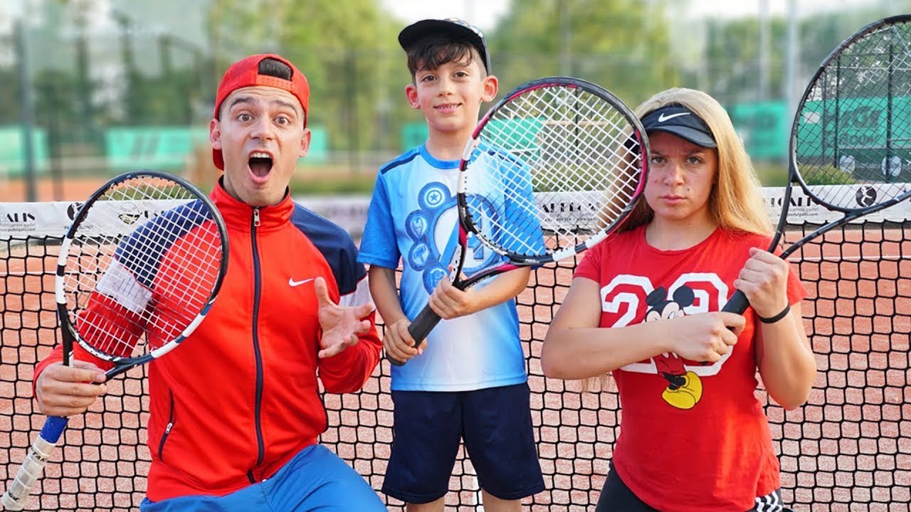 Jason and importance to practice sports and play tennis story - YouTube
