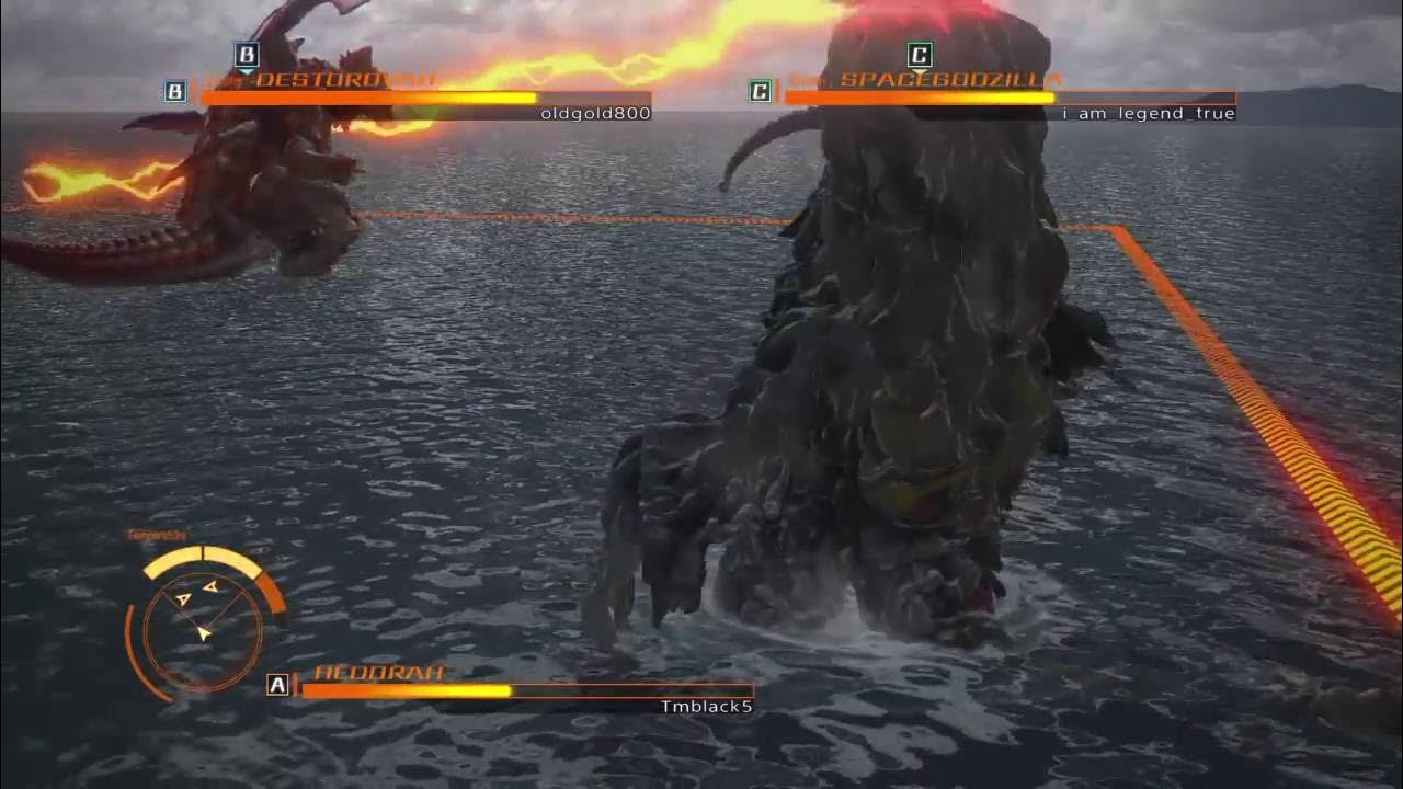 GODZILLA PS4 versus mode: Hedorah vs. Destroyah vs. SpaceGodzilla "Why even try" - YouTube