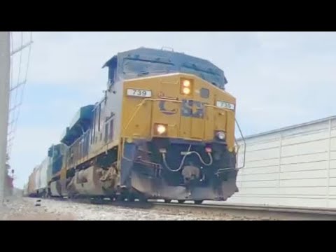 Beautiful K5la on ES44AH! Csx 739 leading!( Csx 5270 trailing!) 99 cars! + Horn taps! ☀️ - YouTube