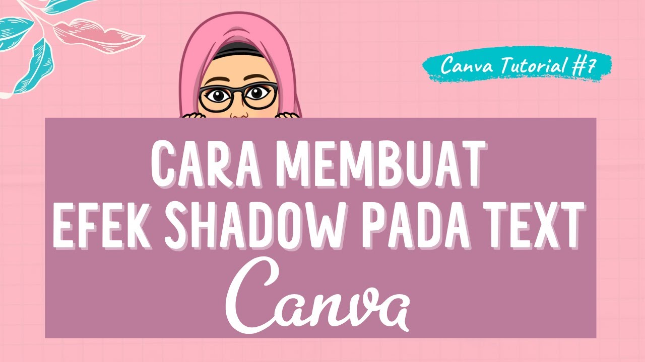Tips Canva Membuat Efek Shadow pada Text | Canva Tutorial #7 - YouTube
