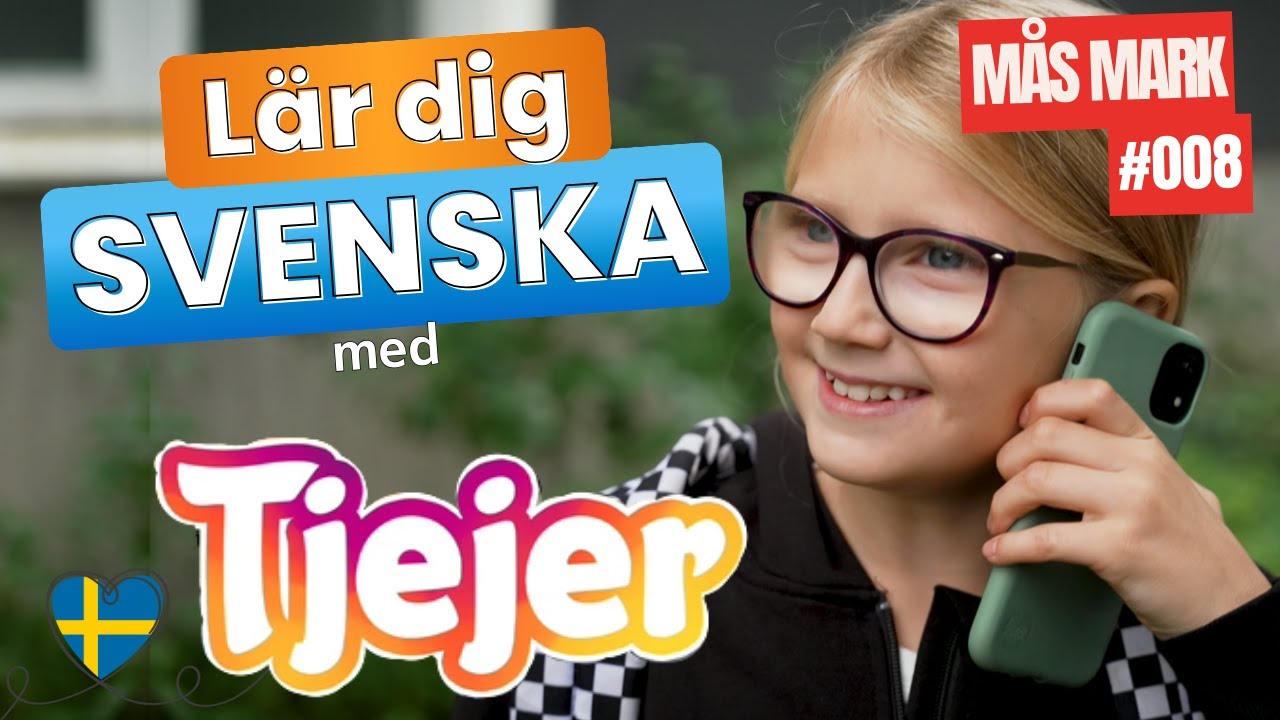 Learn Swedish with TJEJER | Svenska by Swedish TV-SERIES with @Moss_Mark - YouTube