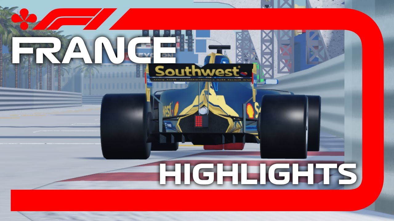 ION F1 Highlights | French Grand Prix | Season 4 Round 4 - YouTube