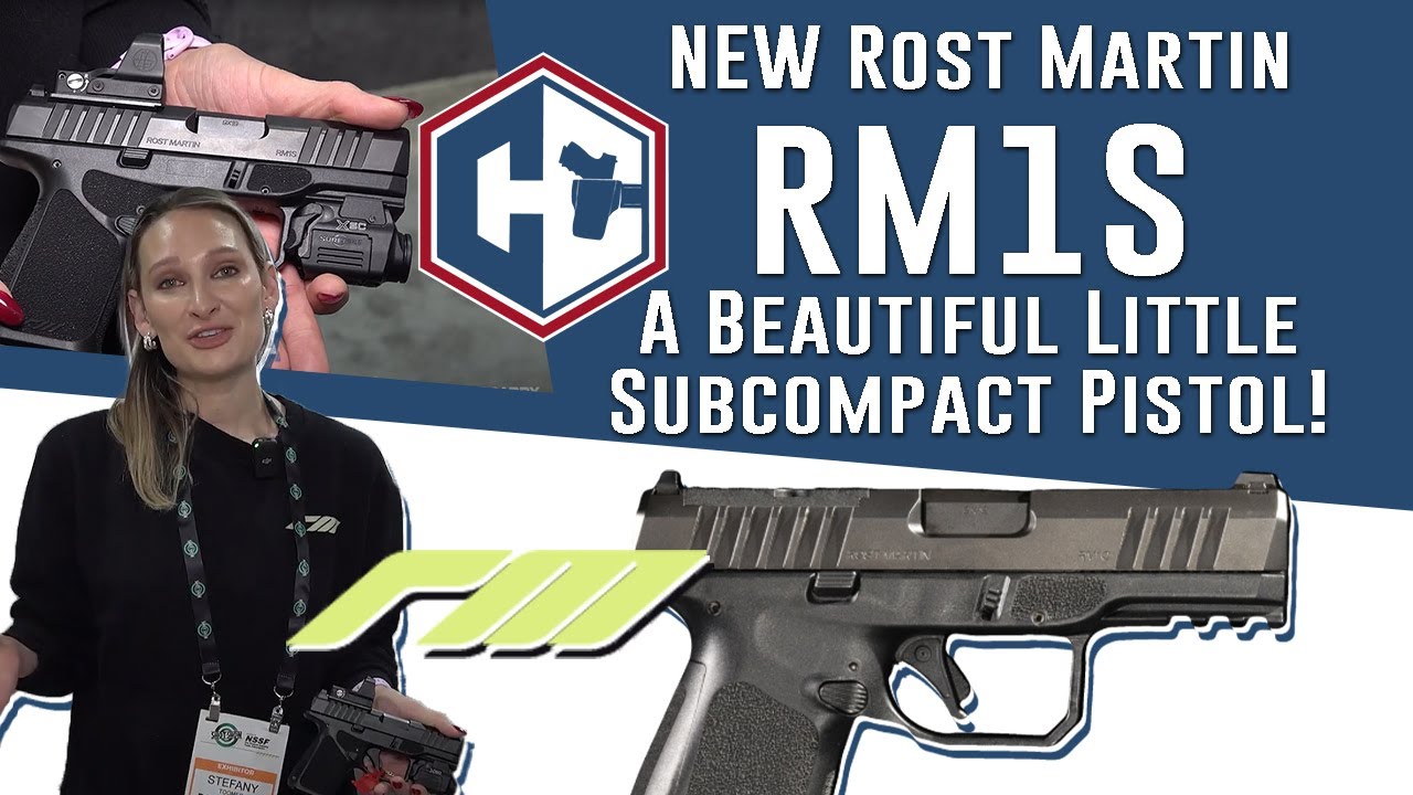 🔥 NEW Rost Martin RM1S – The Ultimate Subcompact Pistol! | SHOT Show ...