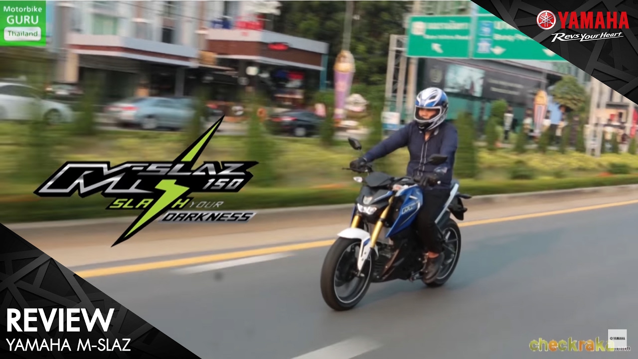 [Yamaha M-SLAZ Review] - Checkraka : [รีวิว] Review Yamaha M-SLAZ 150 ...
