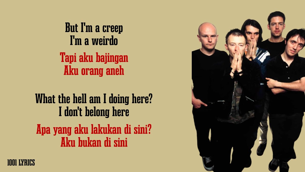 Creep - Radiohead (Lirik Lagu & Terjemahan) - YouTube