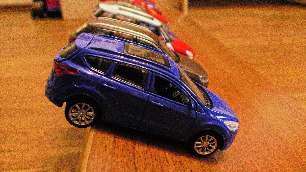 Cars Sliding from the Slope Video by Mag's Toys - YouTube