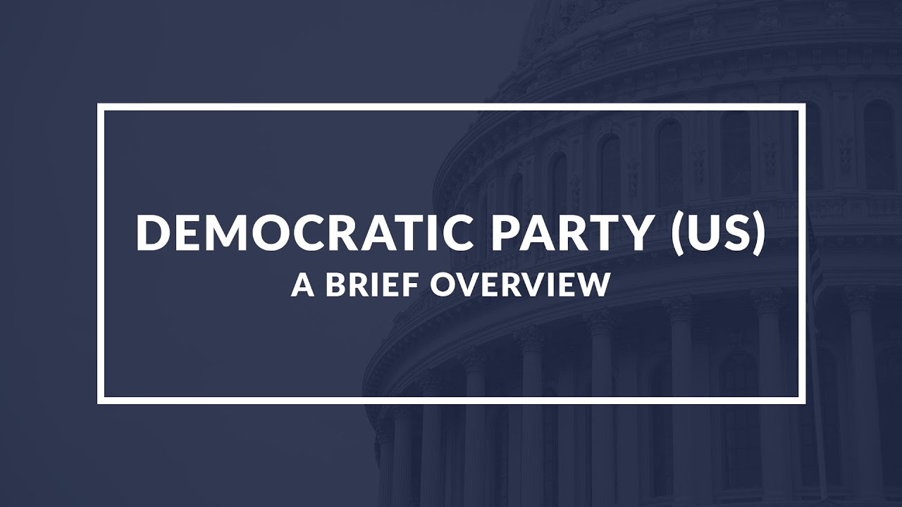 Deep Dive into the Democratic Party of the US: A Quick, Comprehensive ...