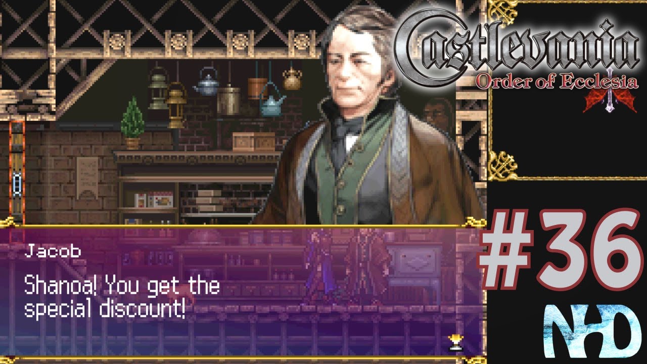 Let's Play Castlevania: Order of Ecclesia (pt36) Healing preparation ...