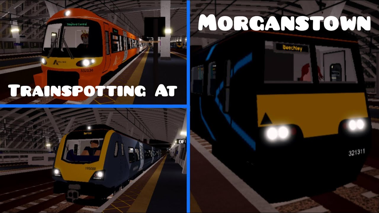 Trainspotting Again At Morganstown | Roblox SCR - YouTube