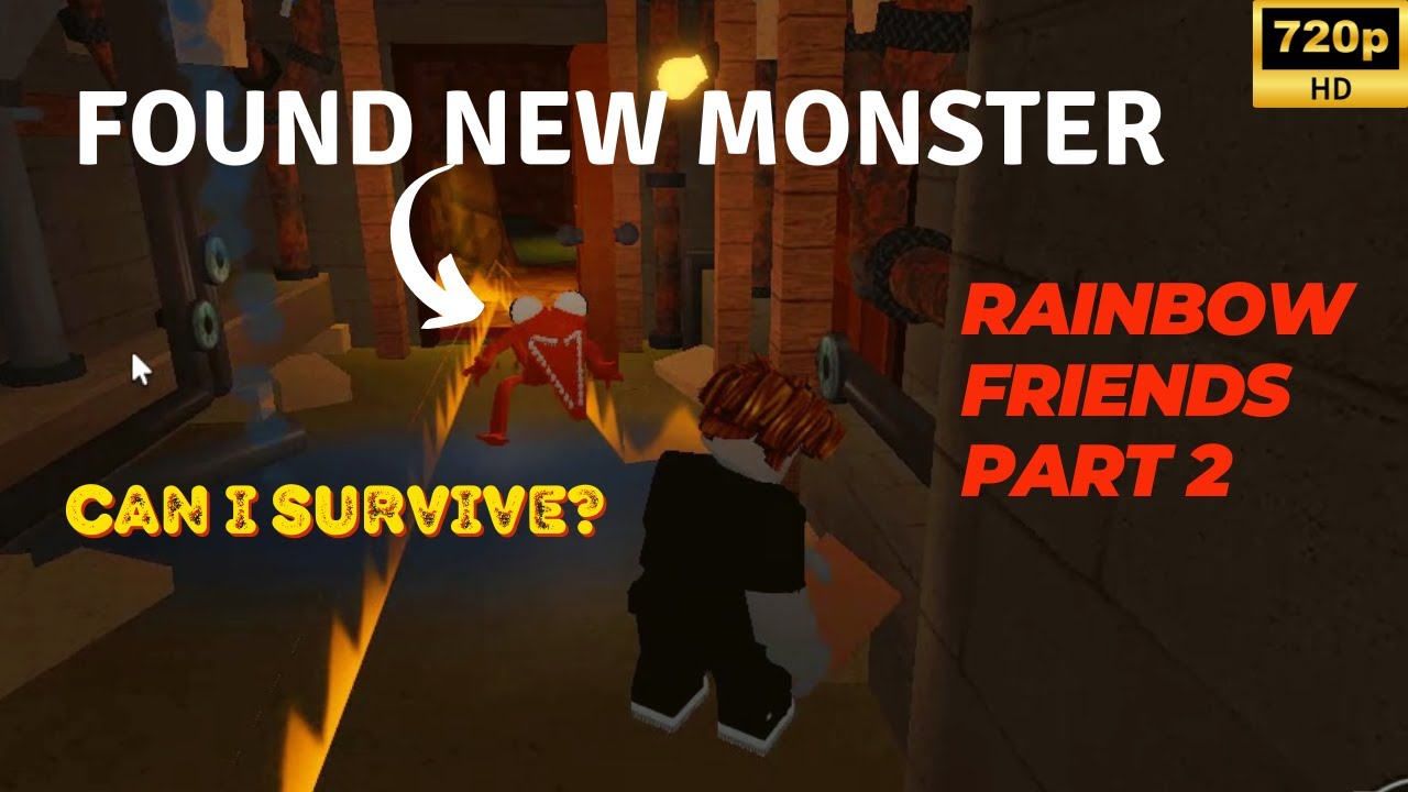 Can I survived this New Monster in Rainbow friends | Part 2 | Rainbow ...