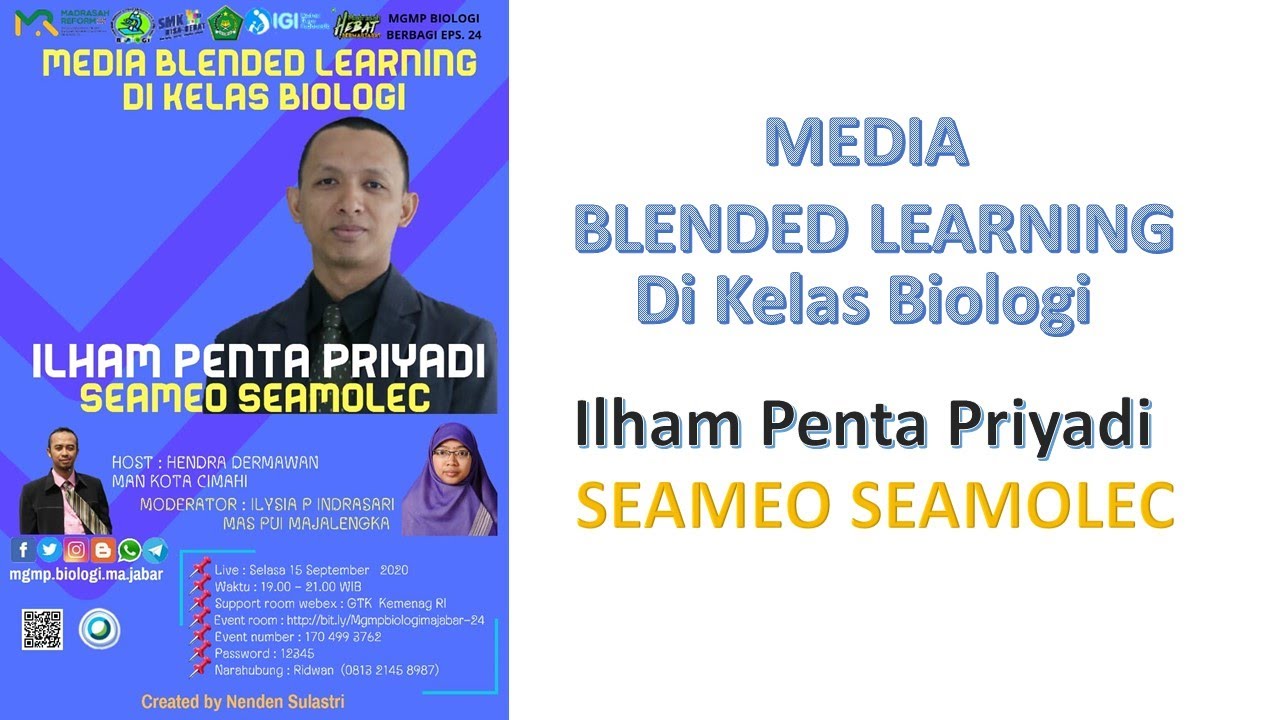MEDIA BLENDED LEARNING DI KELAS BIOLOGI # MGMP Biologi Berbagi - YouTube
