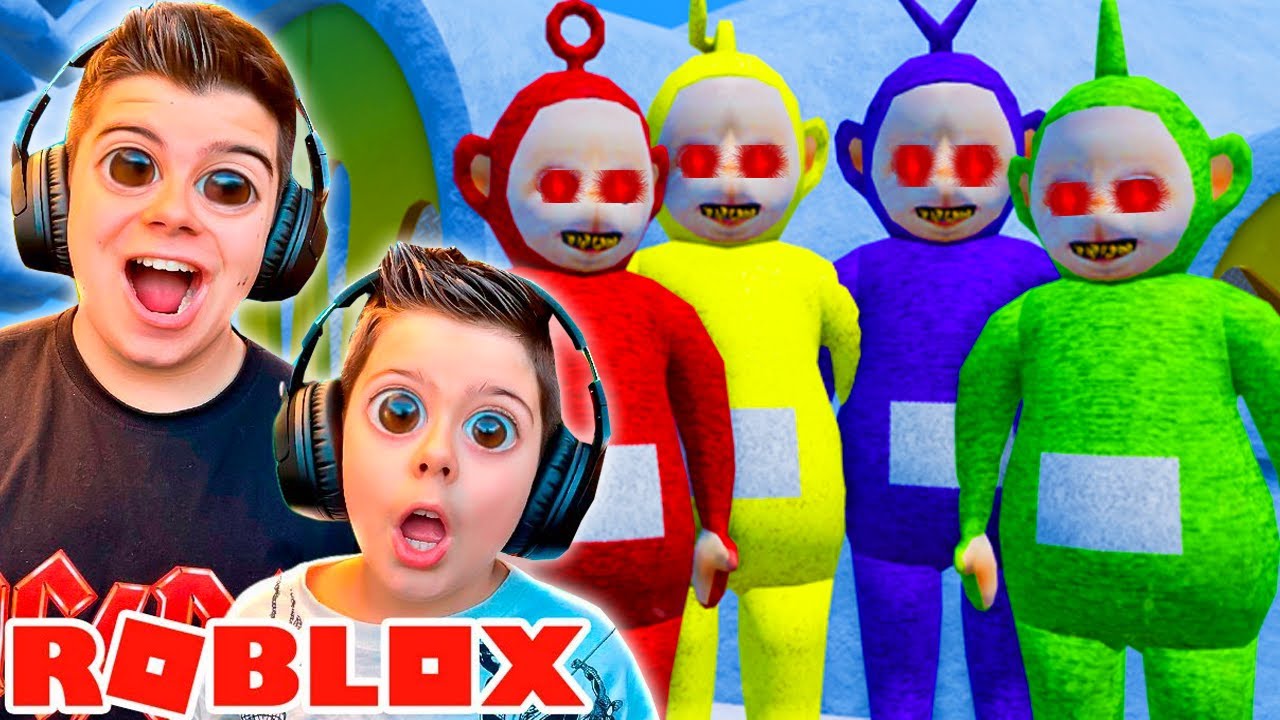 NO LE ROBES LA COMIDA A LOS TELETUBBIES.EXE EN ROBLOX!!! - YouTube