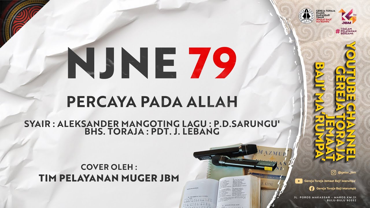 NJNE 79 - Percaya Pada Allah | Tim Pelayanan Muger JBM - YouTube
