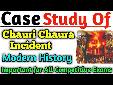 Chauri-chaura Incident Details Analysis || Modern History - YouTube