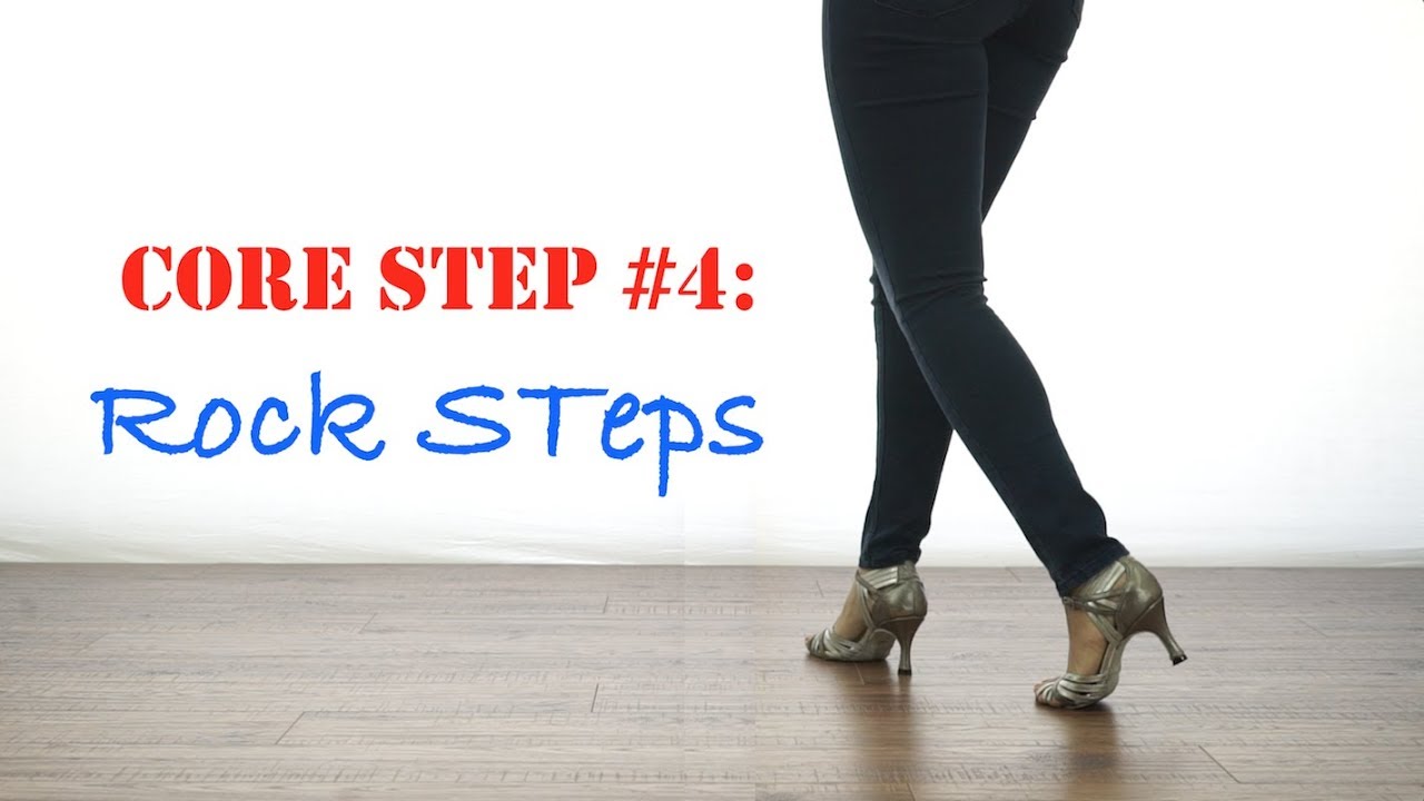 Salsa Dance - Core Basic Steps (4 of 7) - Rock Step - YouTube